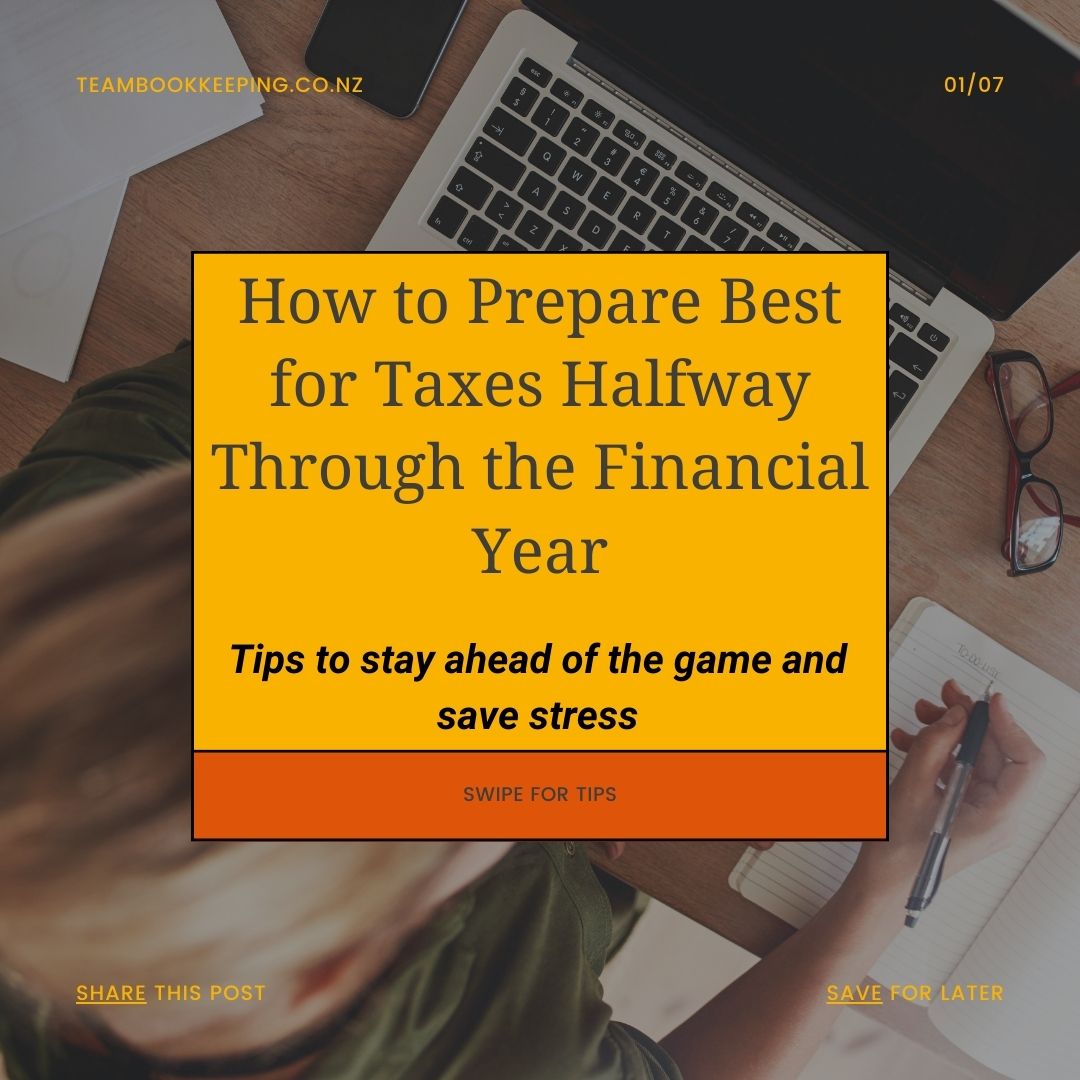 How to Prepare for Taxes Halfway Through the Year